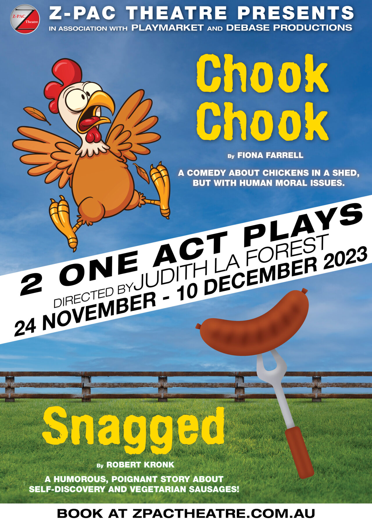 Z-PAC Theatre Shows - Book your tickets NOW!